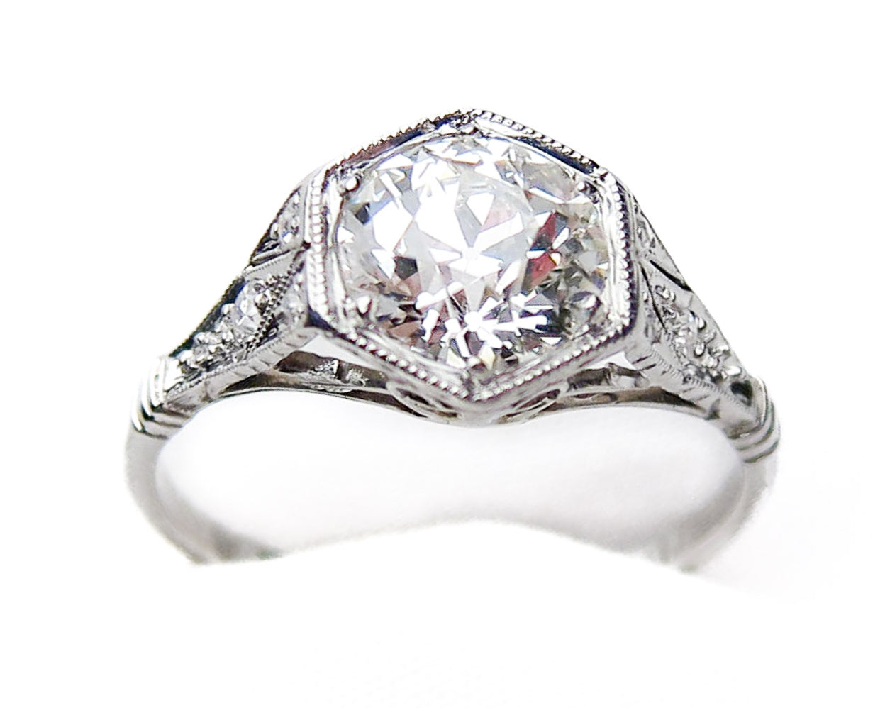 Diamond Engagement Rings — Isadoras Antique Jewelry