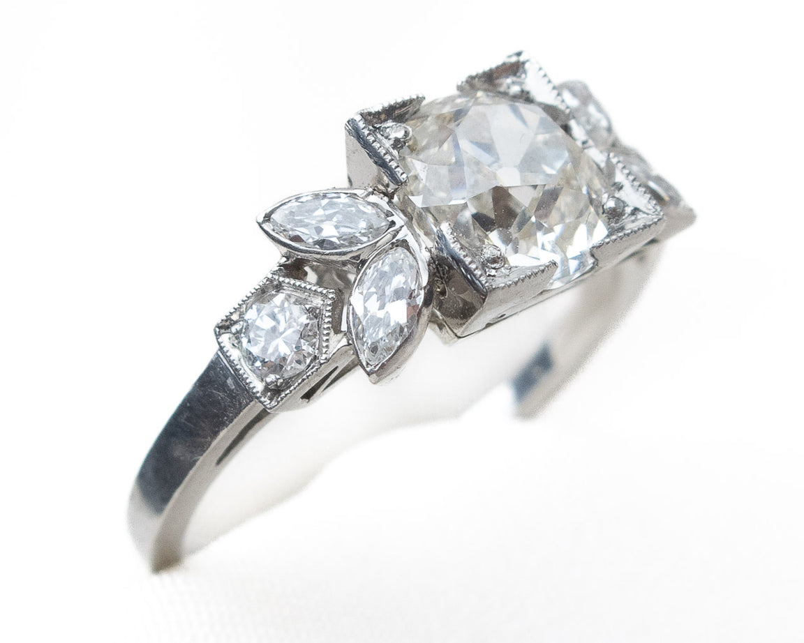 Diamond Engagement Rings — Isadoras Antique Jewelry